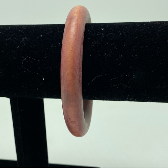 Jewelry | Solid Wood Rounded Bangle Bracelet | Poshmark
